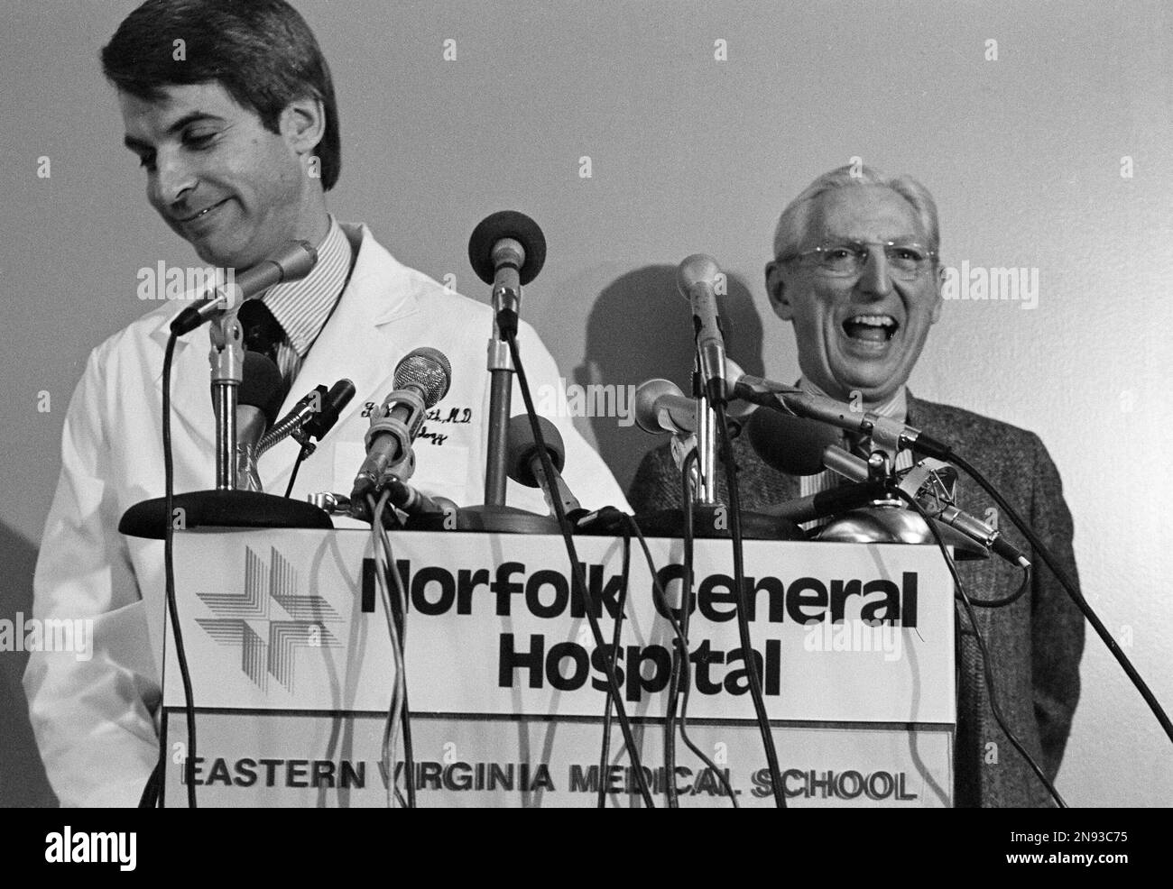 Dr. Fred Wirth, the chief pediatrician at Norfolk General Hospital ...