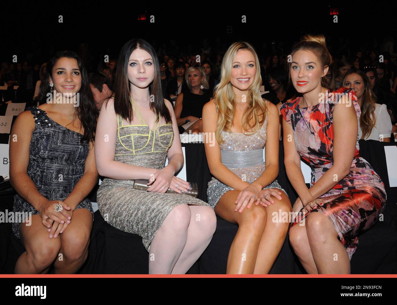 Left to right , Olympic gymnast Aly Raisman, Michelle Trachtenberg ...