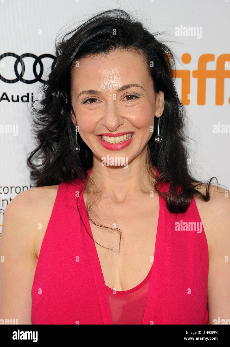 Director Ruba Nadda arrives at the premiere for "Inescapable" during ...