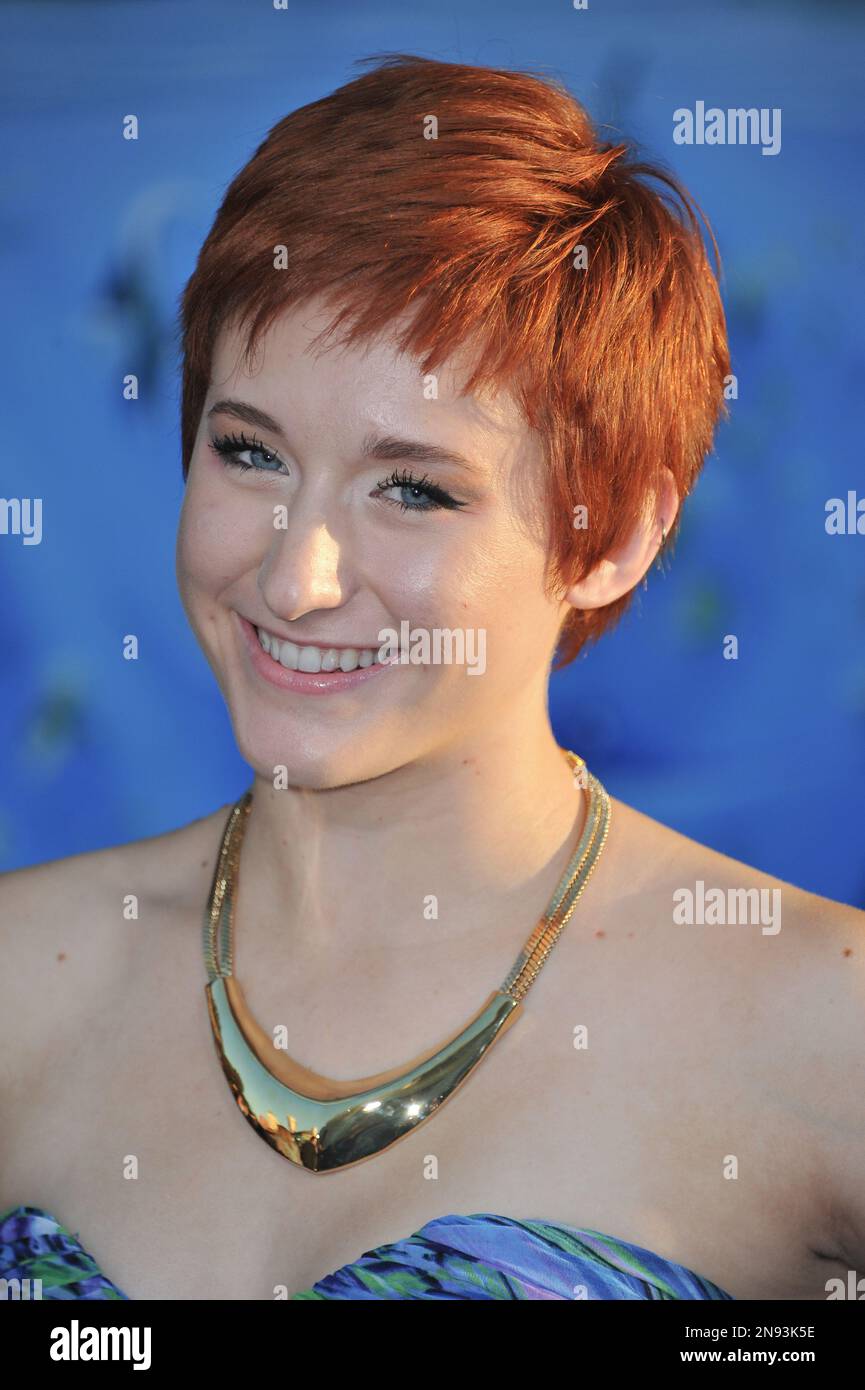 Erica Beck attends the premiere of "Finding Nemo" 3D at the El Capitan ...