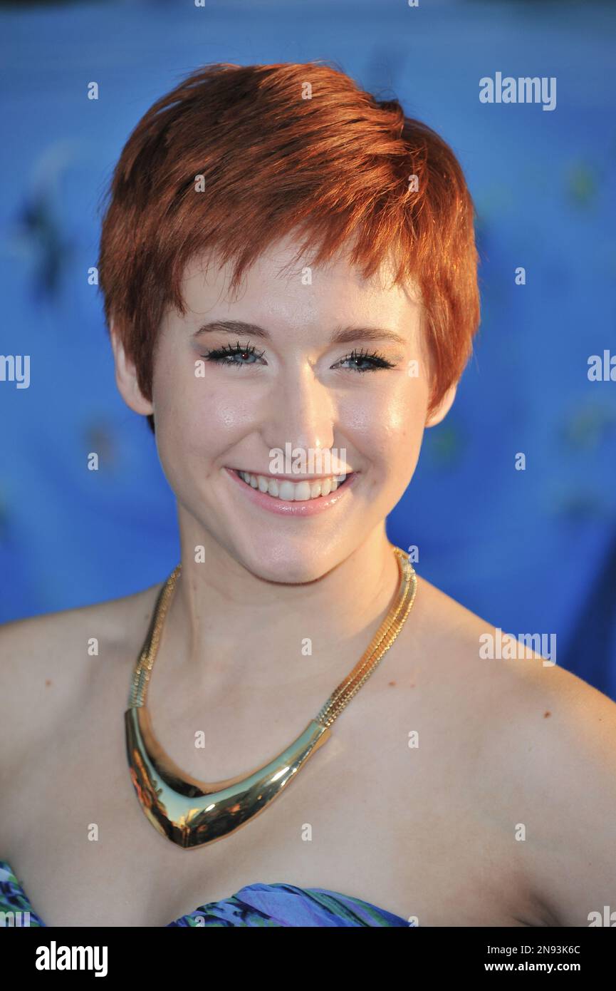 Erica Beck attends the premiere of "Finding Nemo" 3D at the El Capitan ...