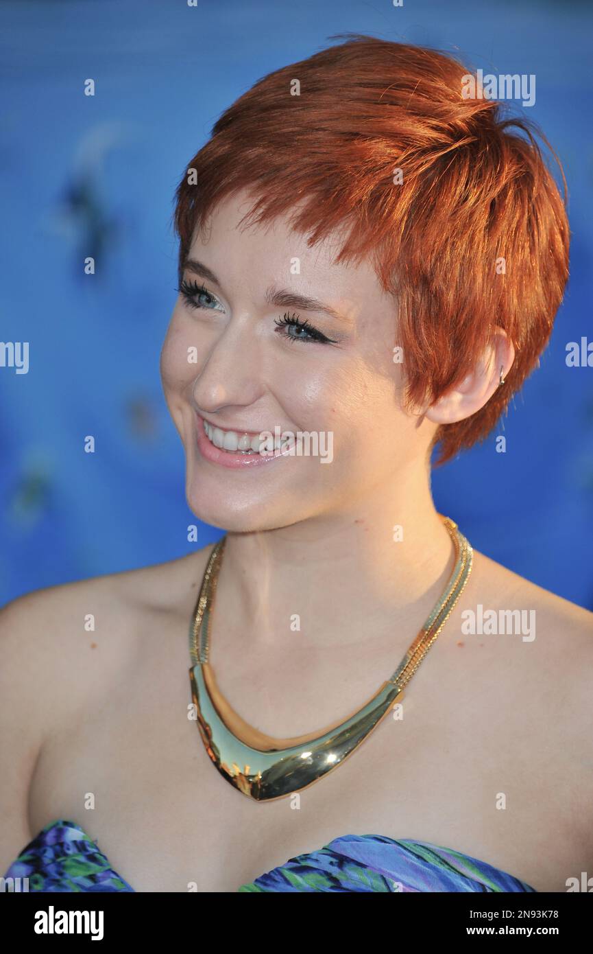 Erica Beck attends the premiere of "Finding Nemo" 3D at the El Capitan ...