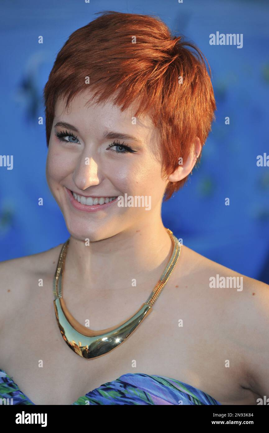 Erica Beck attends the premiere of "Finding Nemo" 3D at the El Capitan ...