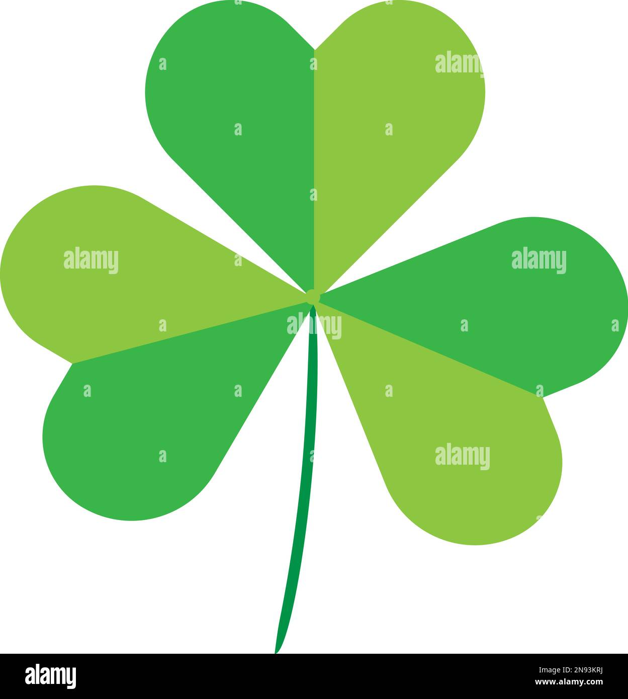 Clover leaf vector image or clipart Stock Vector Image & Art - Alamy