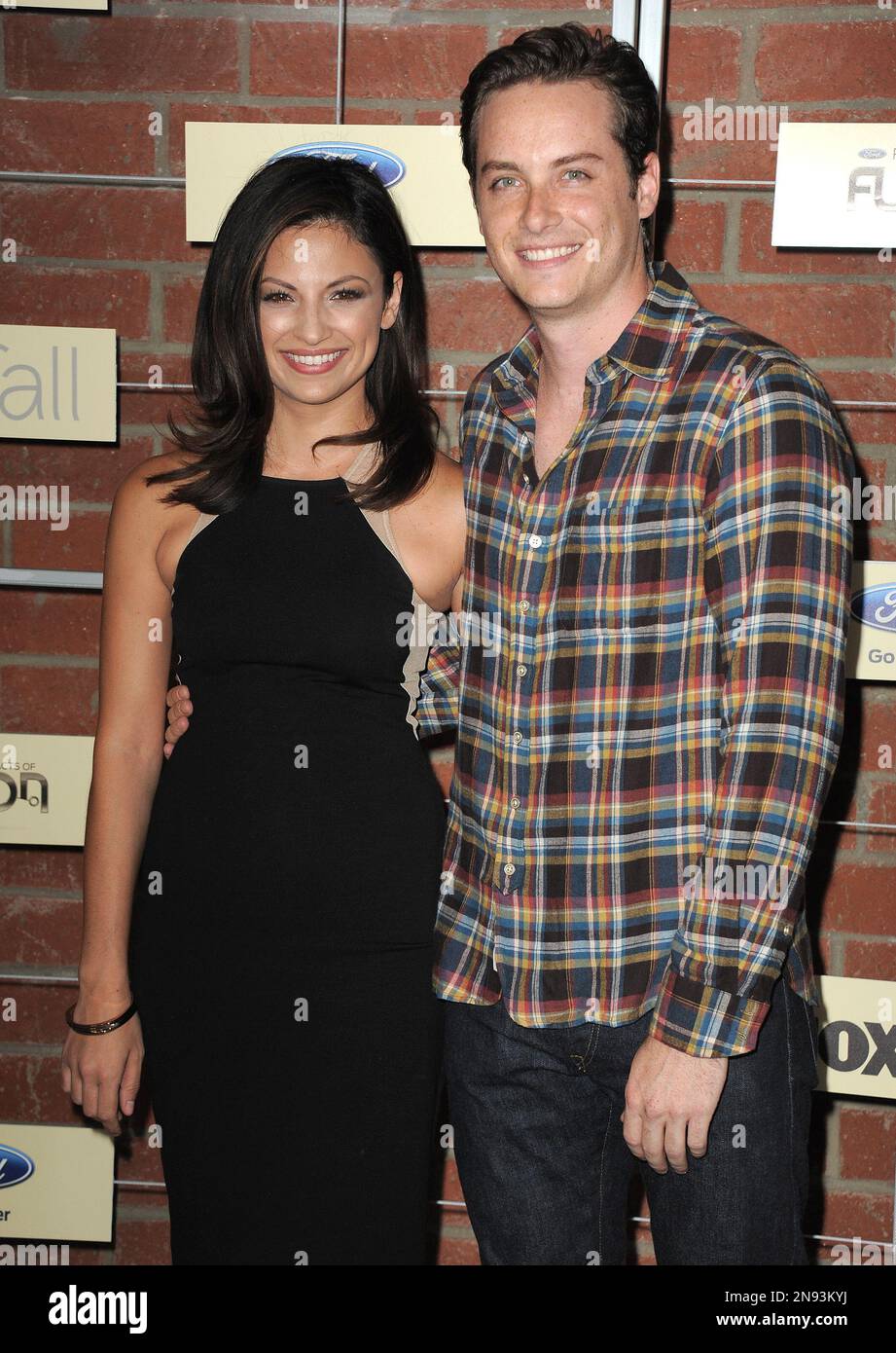 Floriana Lima and Jesse Lee Soffer attend the Fox Fall Eco-Casino Party ...