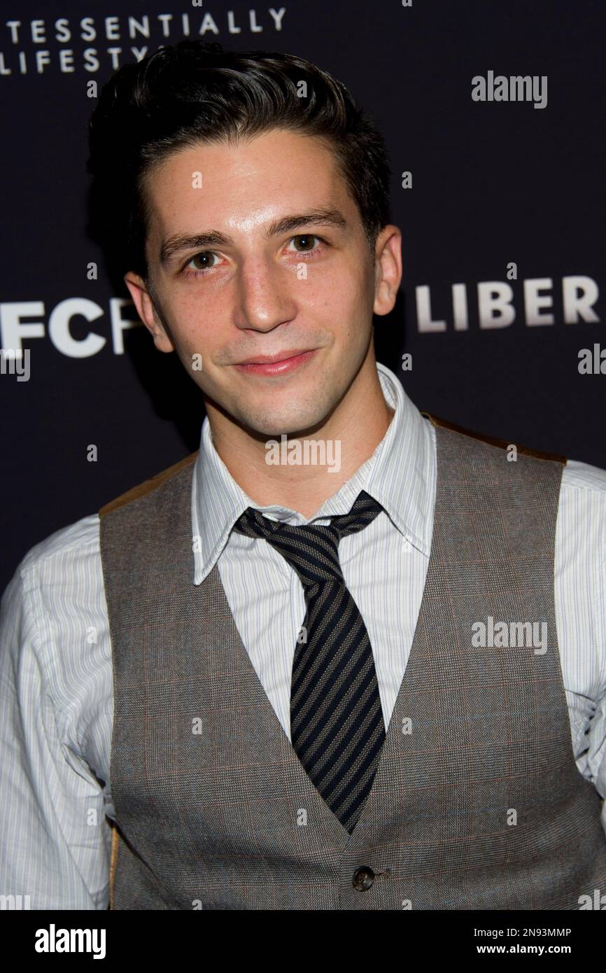 John Magaro attends the "Liberal Arts" premiere in New York on Monday ...