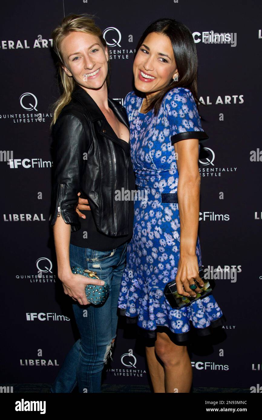 Mickey Sumner, left, and Julia Jones attends the "Liberal Arts ...