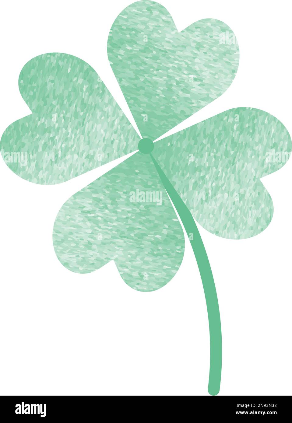 Clover leaf vector image or clipart Stock Vector Image & Art - Alamy