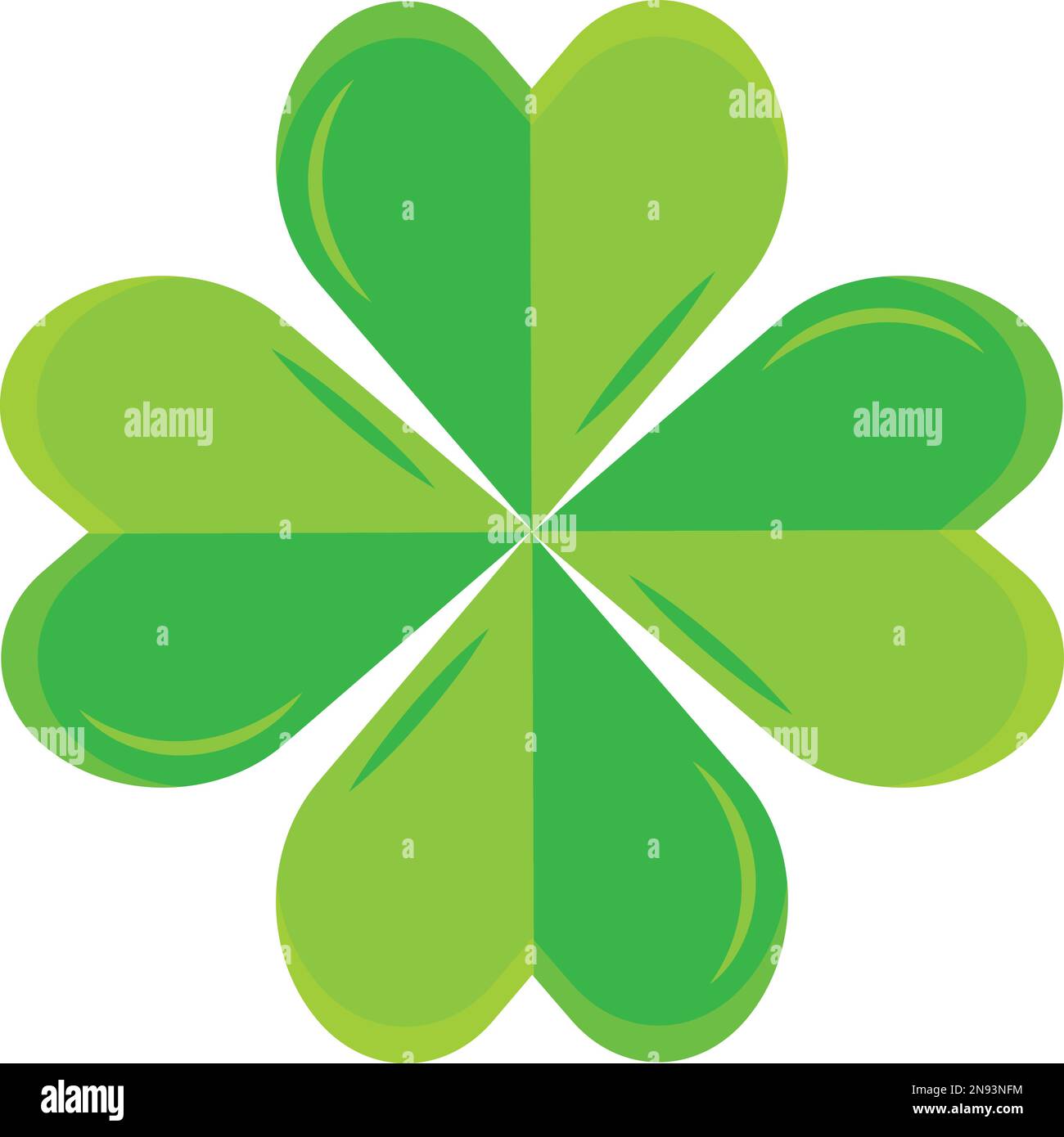 Clover leaf vector image or clipart Stock Vector Image & Art - Alamy