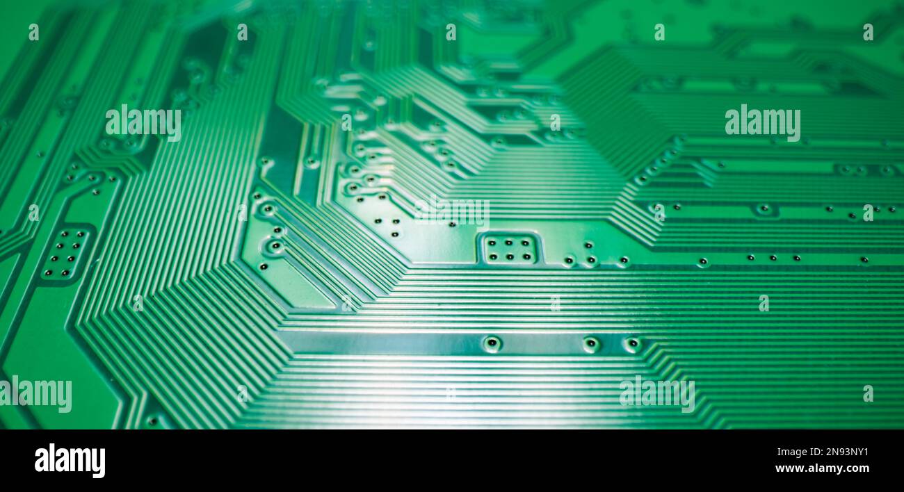 Circuit board, electronic motherboard. Digital engineering concept, hi ...