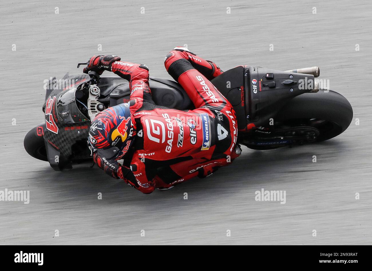 Spanish rider Augusto Fernandez of Gasgas Factory Racing Tech3 in ...