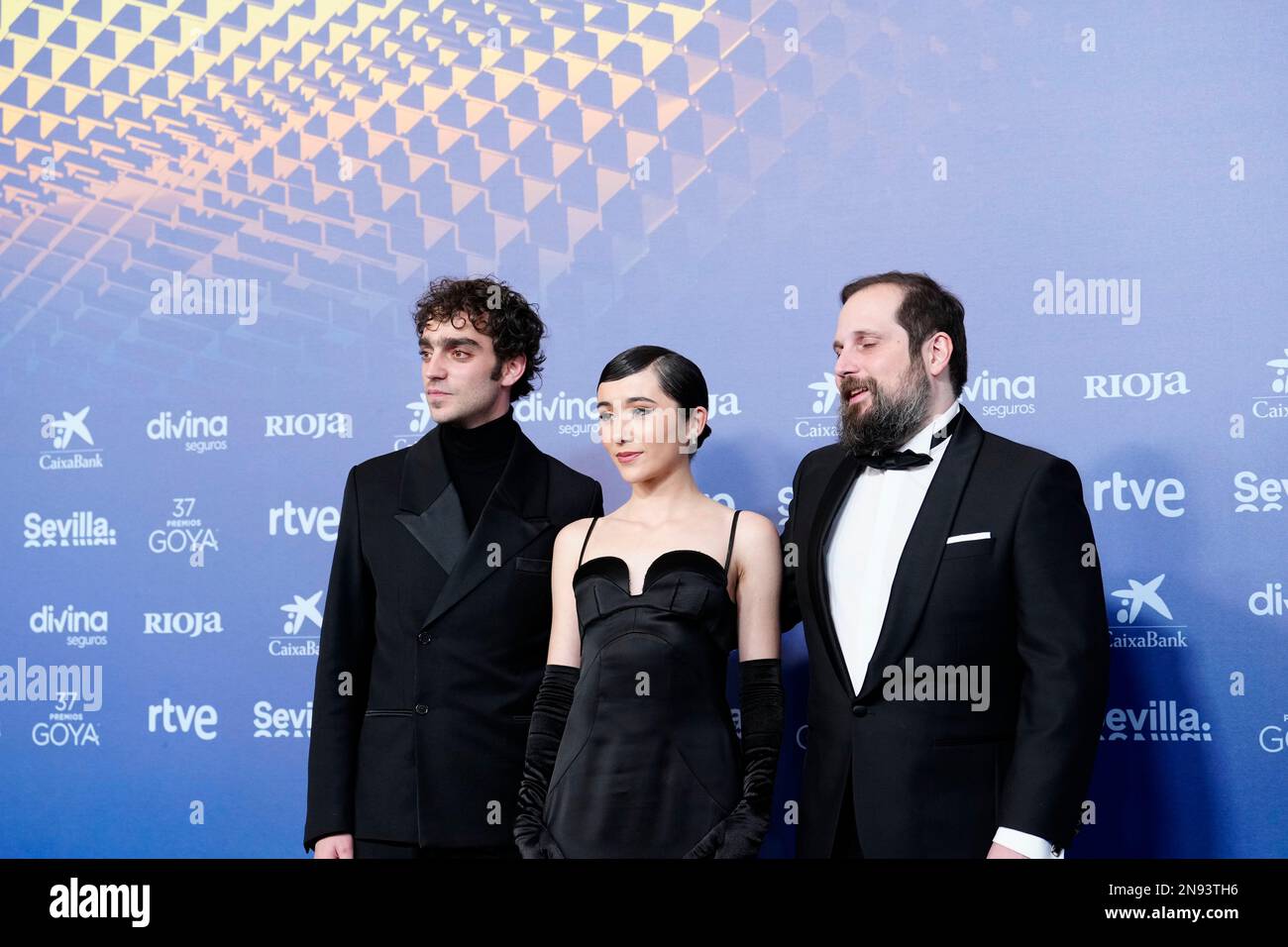 Sevilla. Spain. 20230211, Carlos Vermut, Zoe Stein, Nacho Sanchez ...