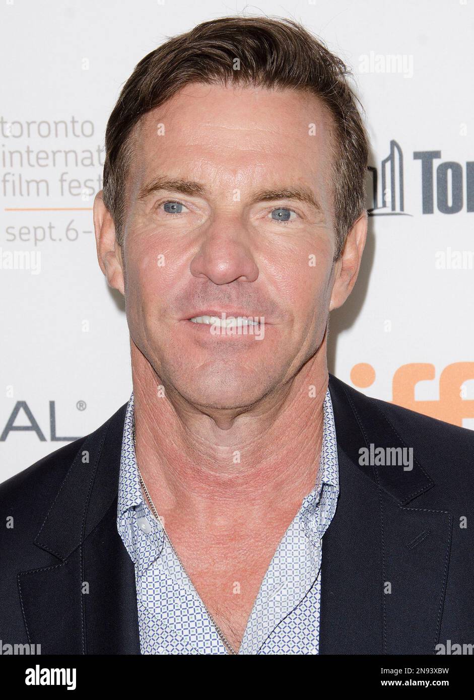 Actor Dennis Quaid attends the "At Any Price" premiere during the ...