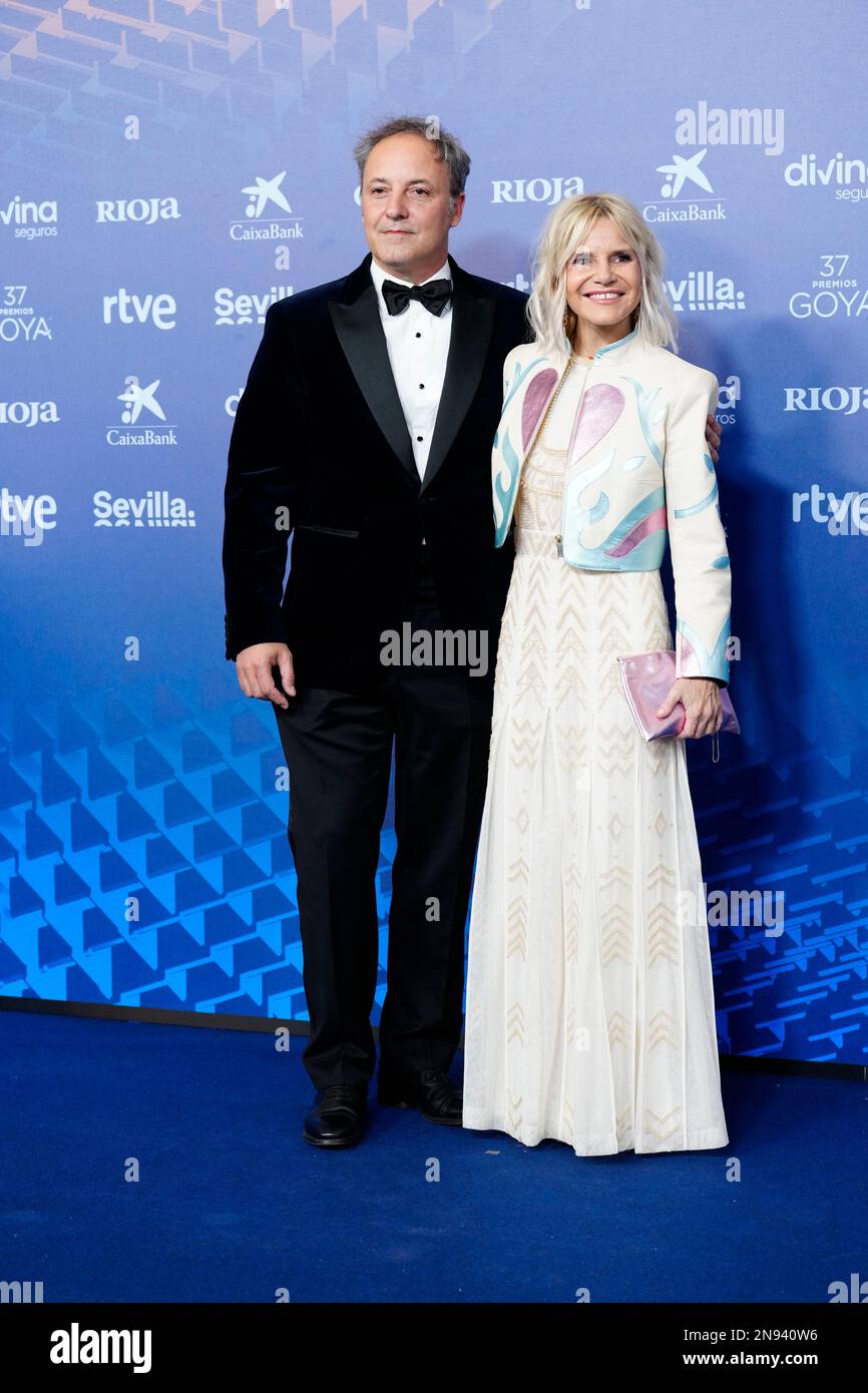 Sevilla. Spain. 20230211, Narcis Rebollo, Eugenia Martinez de Irujo ...