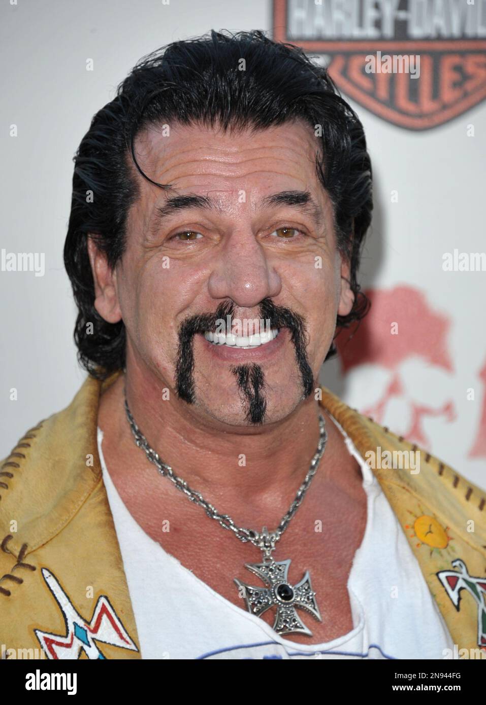 Chuck Zito attends the season five premiere of "Sons of Anarchy" at the ...