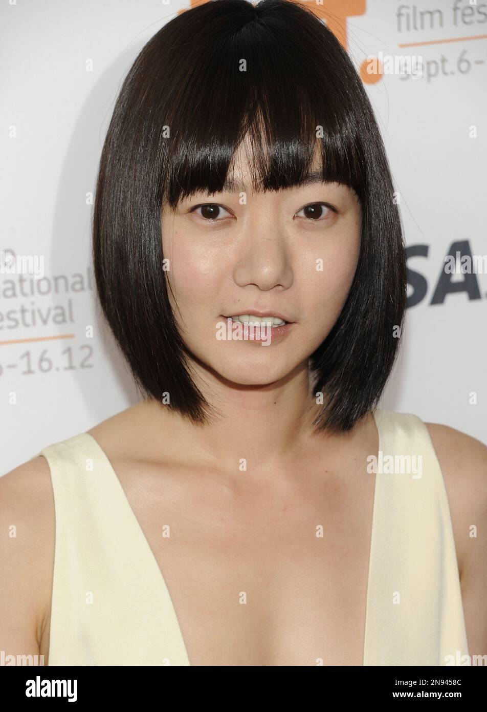 Actress Doona Bae attends the premiere of "Cloud Atlas" during the ...