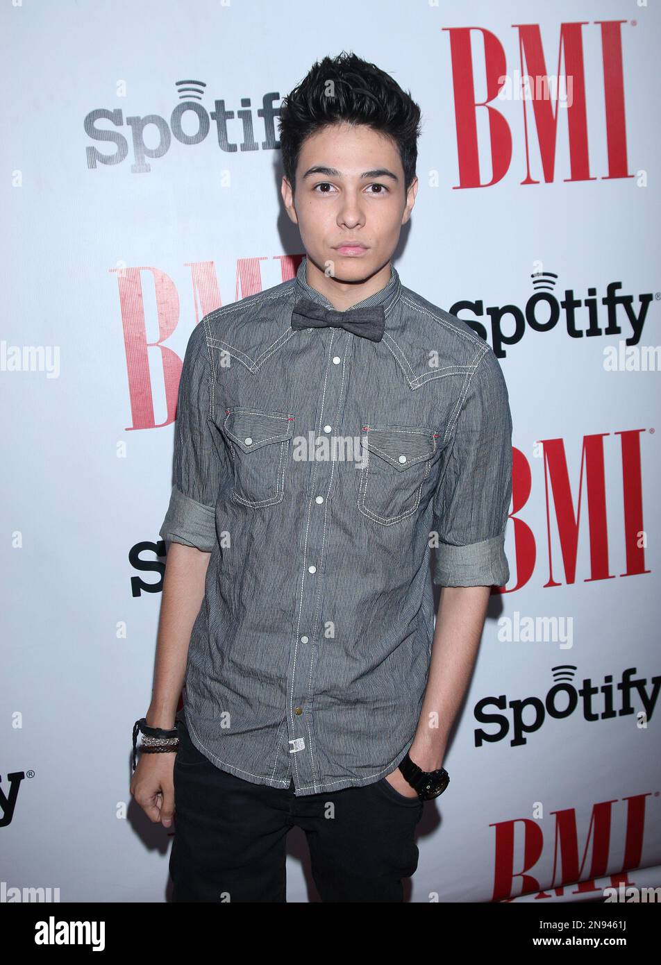 Josh Milan arrives at the BMI Urban Awards honoring Mariah Carey held ...