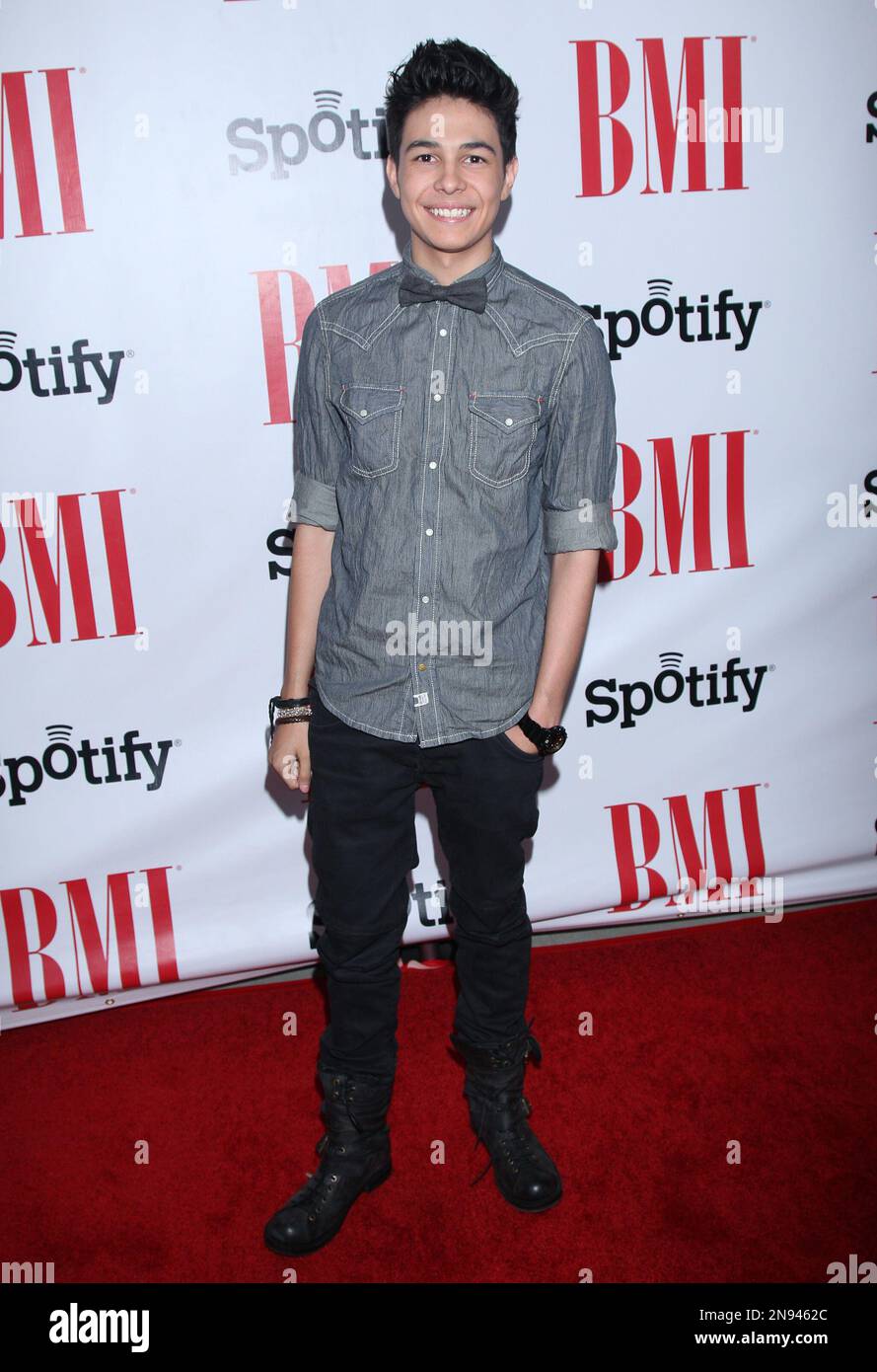 Josh Milan arrives at the BMI Urban Awards honoring Mariah Carey held ...