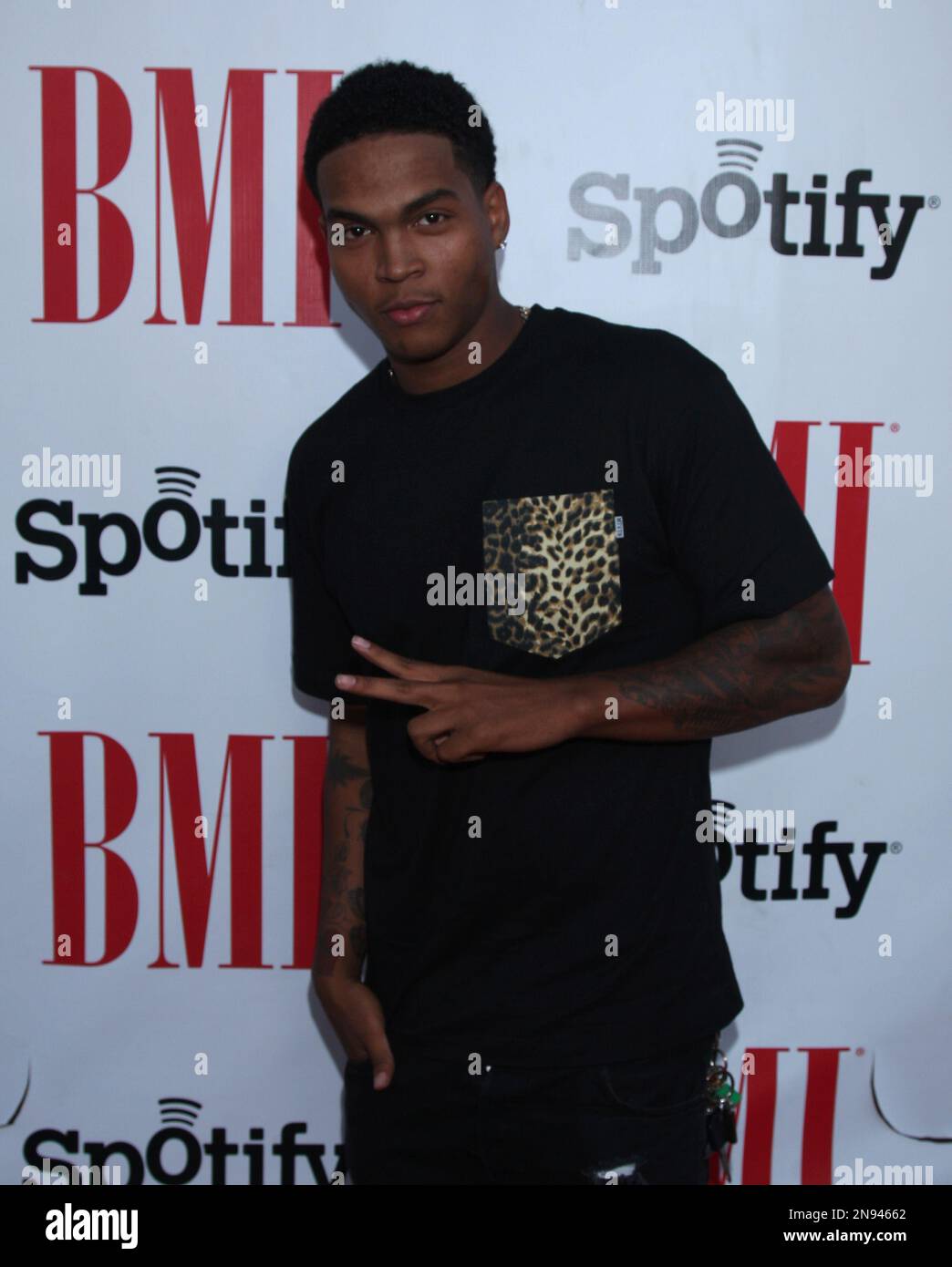 MikeJ arrives at the BMI Urban Awards honoring Mariah Carey held at the ...