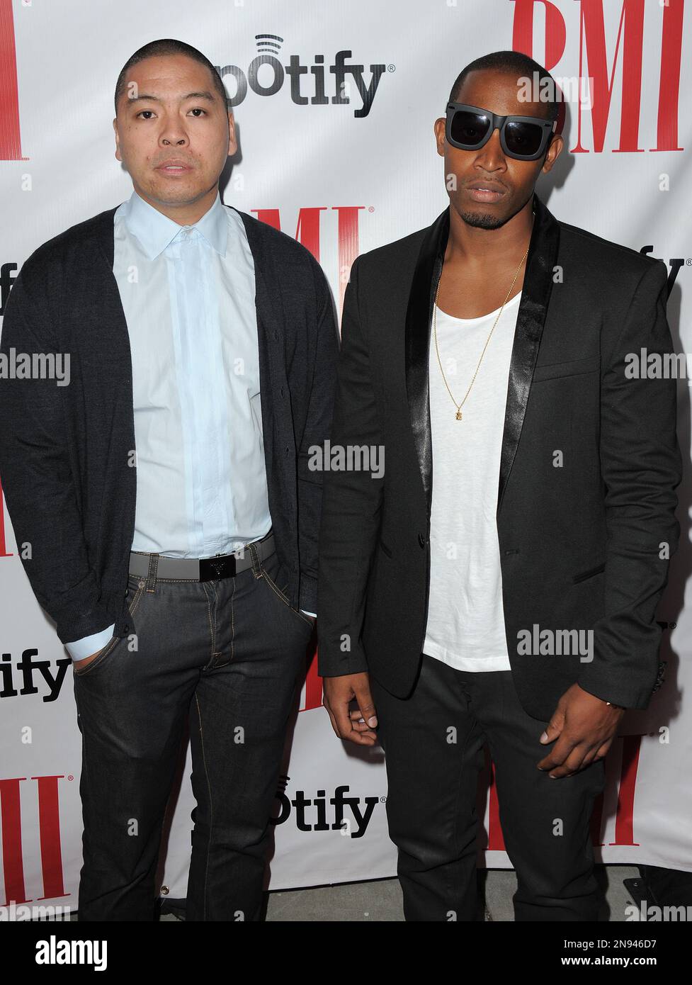 The Stereotypes arrive at the BMI Urban Awards on Friday, Sept. 7, 2012 ...