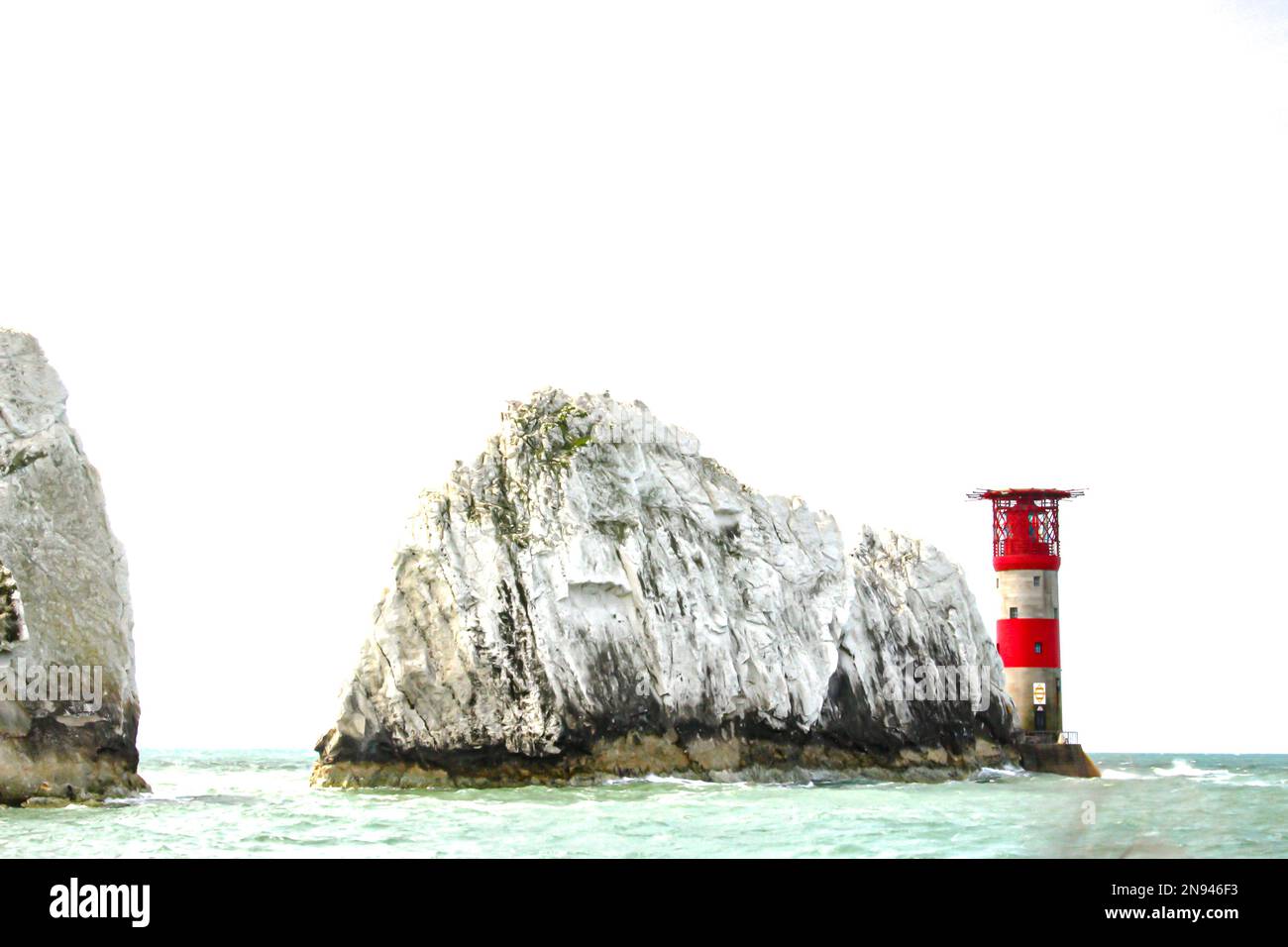 Late summer evening at the Needles.Beautiful landscape from The Needles ...