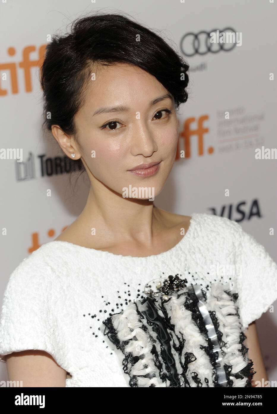 Chinese Zhou Xun attends the premiere of "Cloud Atlas" during the ...