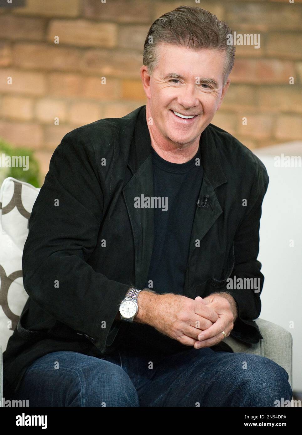 Alan Thicke visits The Marilyn Denis Show at the CTV Headquarters on ...