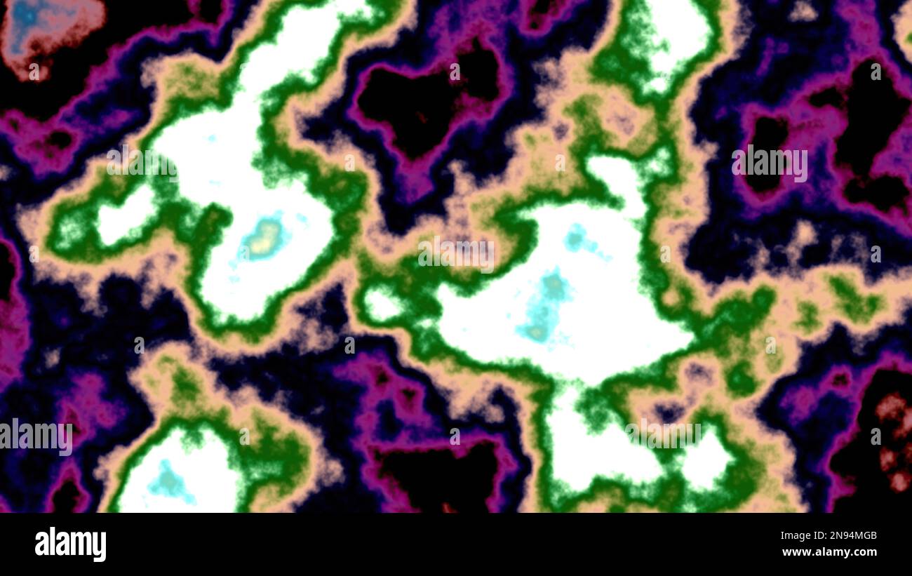 3d illustration colordul water pattern, texture. abstract chaotic pop ...