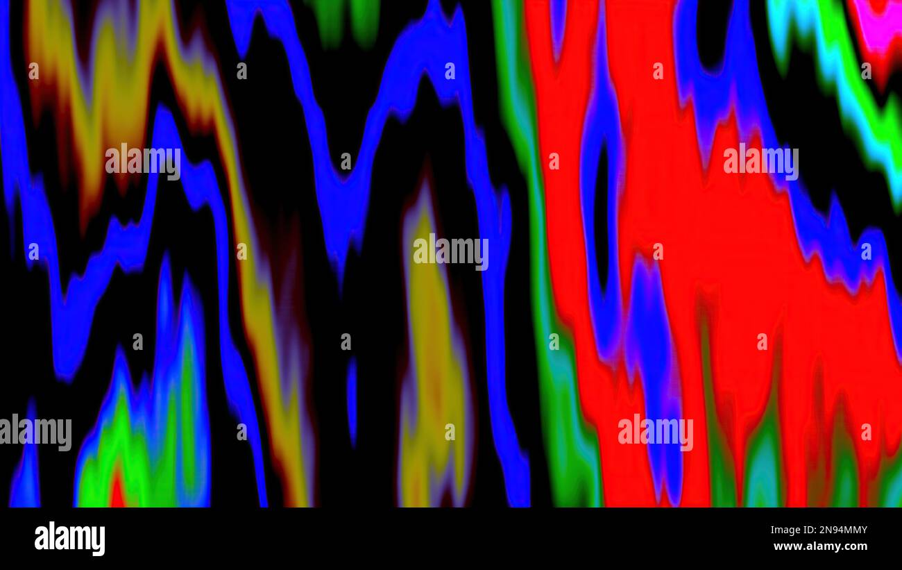 3d illustration colordul water pattern, texture. abstract chaotic pop ...