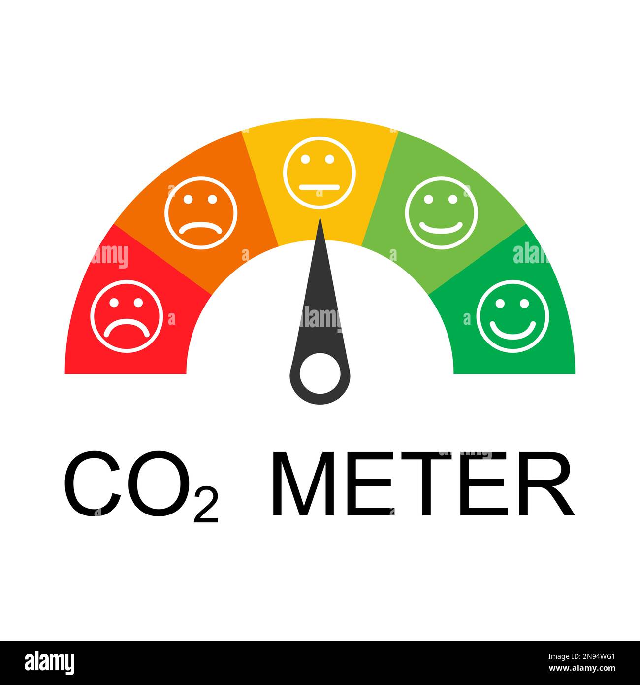 CO2 reduce cloud icon, clean global emission, environment eco design ...