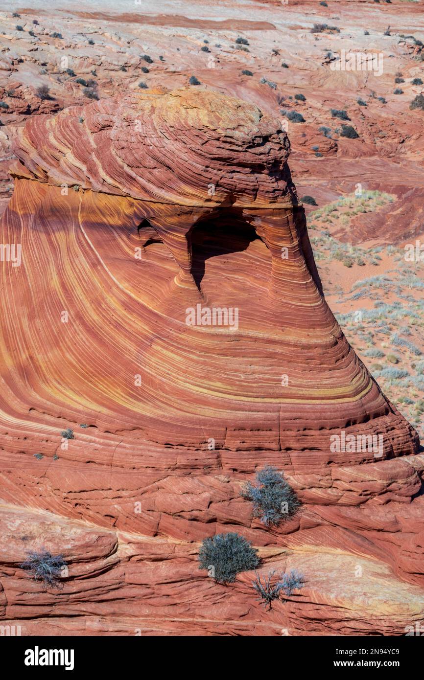 The Coyote Buttes North (Mini Wave), Vermilion Cliffs National Monument ...