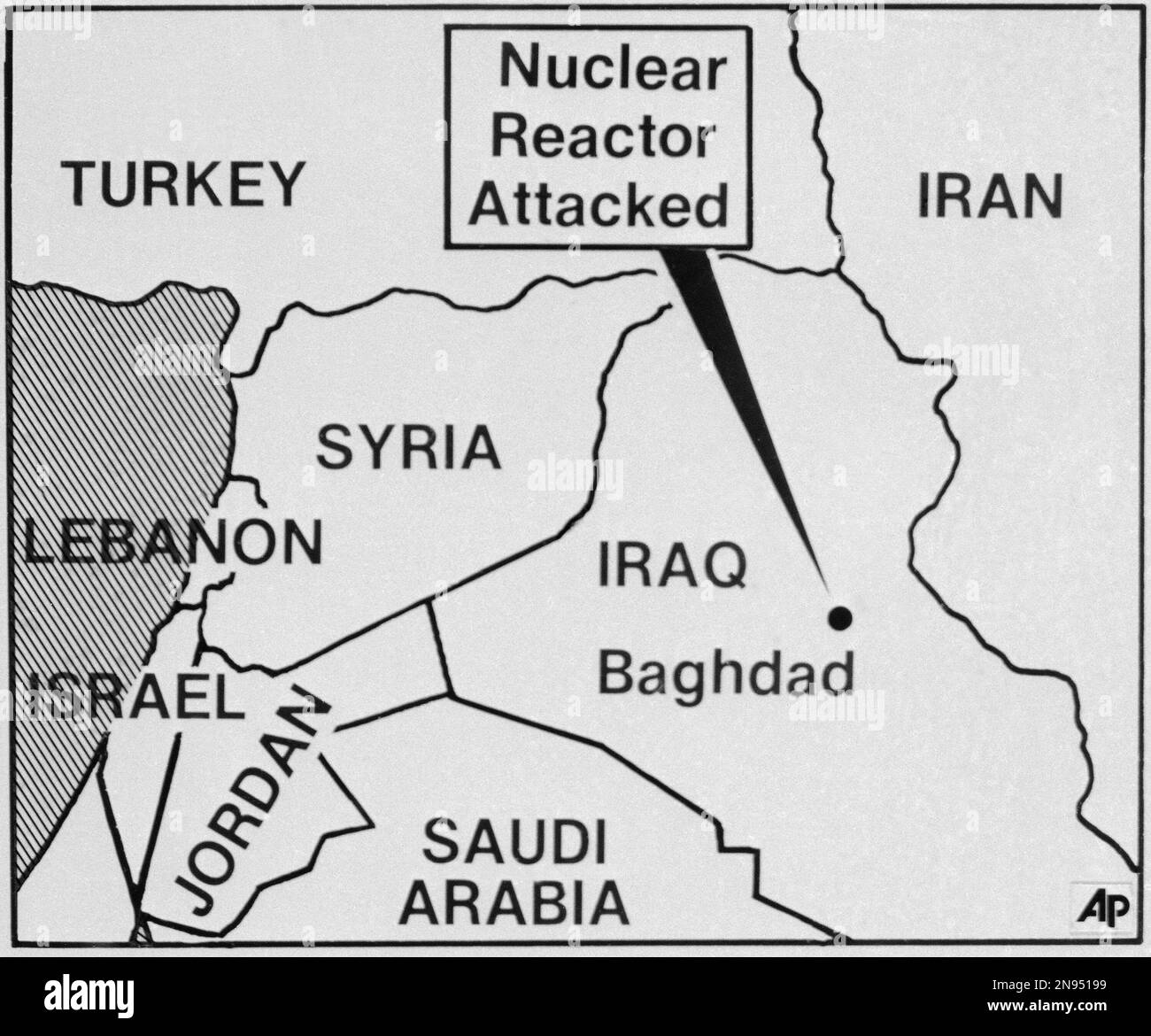 Israeli warplanes attack and destroyed Iraq's nuclear reactor outside ...