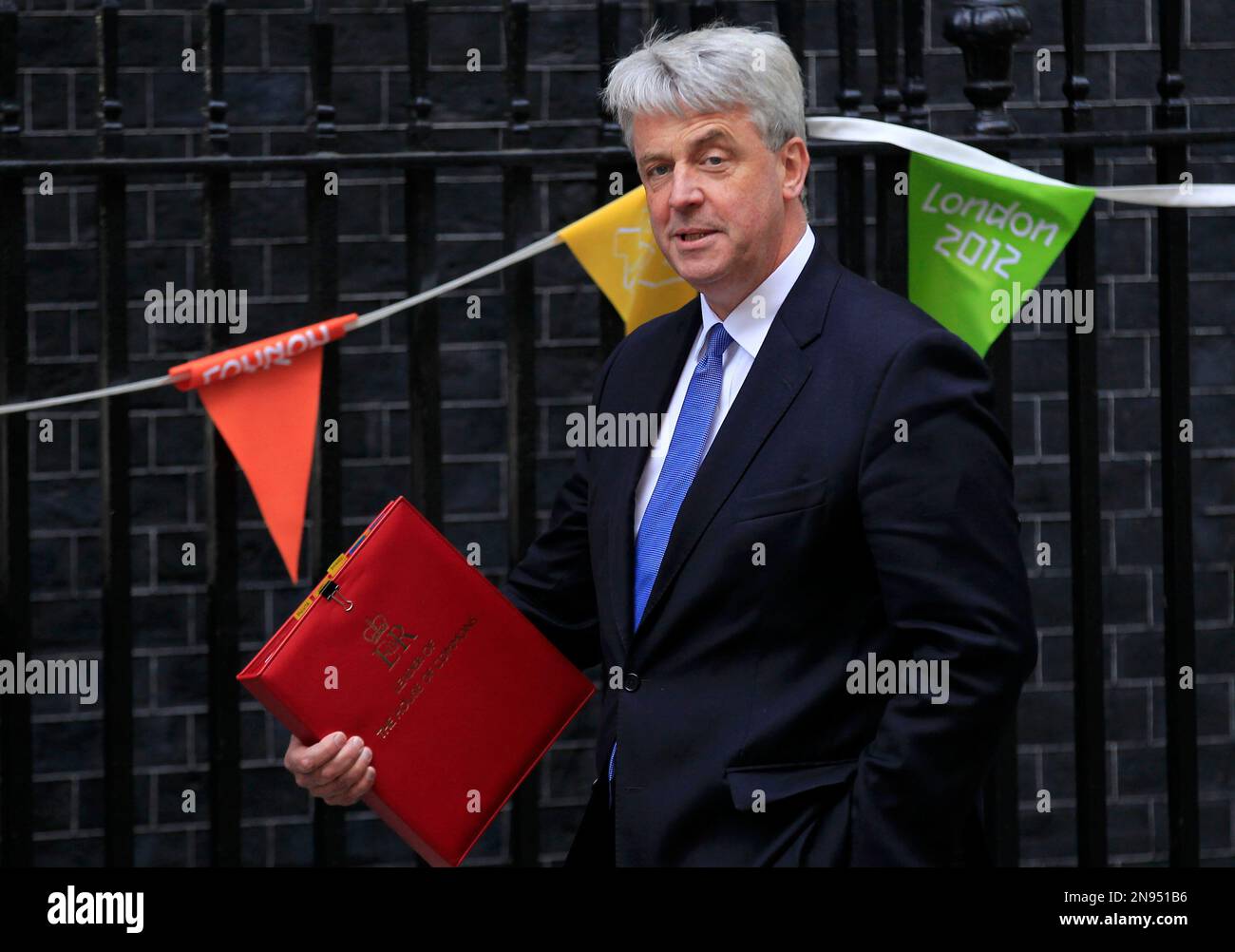 New Leader of the House of Commons Andrew Lansley arrives for the ...