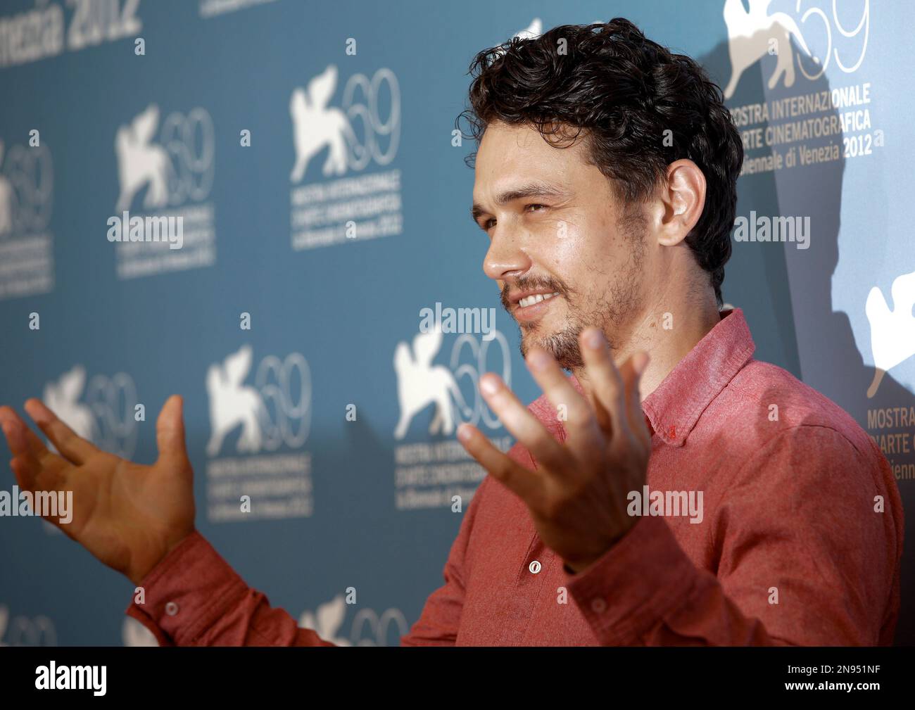 Actor James Franco poses during the photo call of the movie 'Spring ...