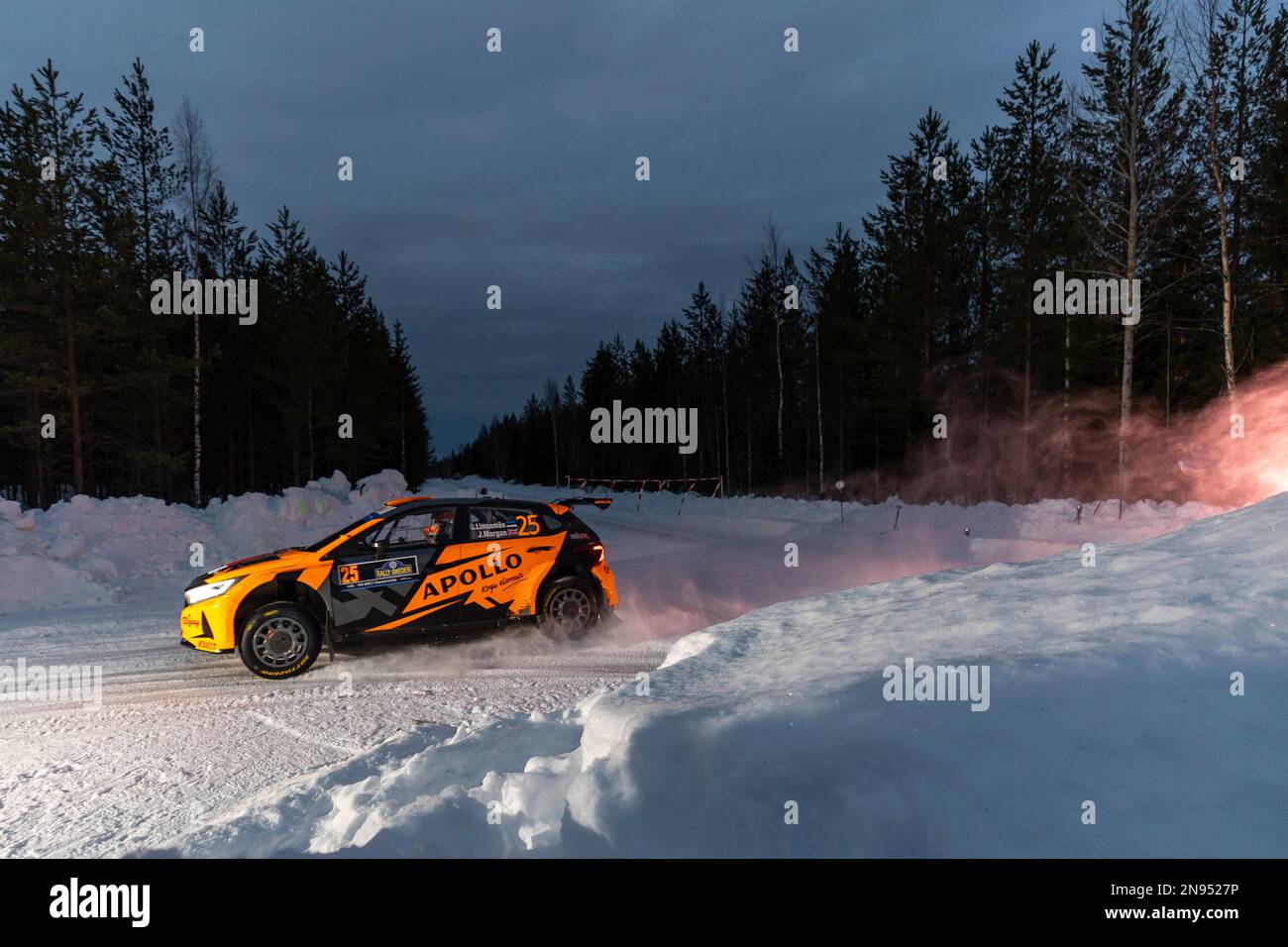 25 Georg LINNAMAE (EST), James MORGAN (GBR), HYUNDAI i20 N, RC2, Rally2 ...