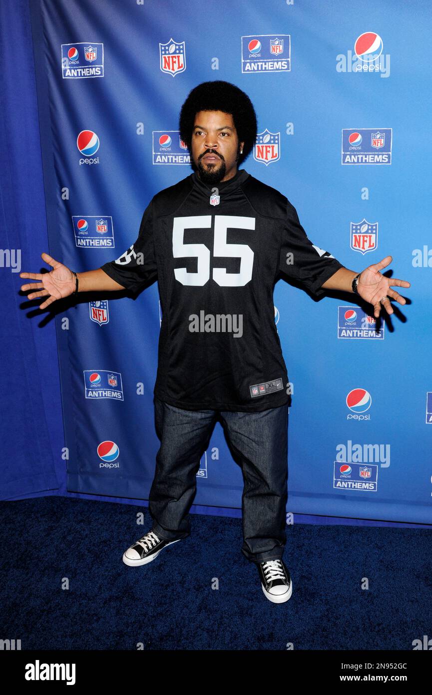 Ice Cube arrives at the Pepsi NFL Anthems Kickoff Eve on Tuesday, Sept ...