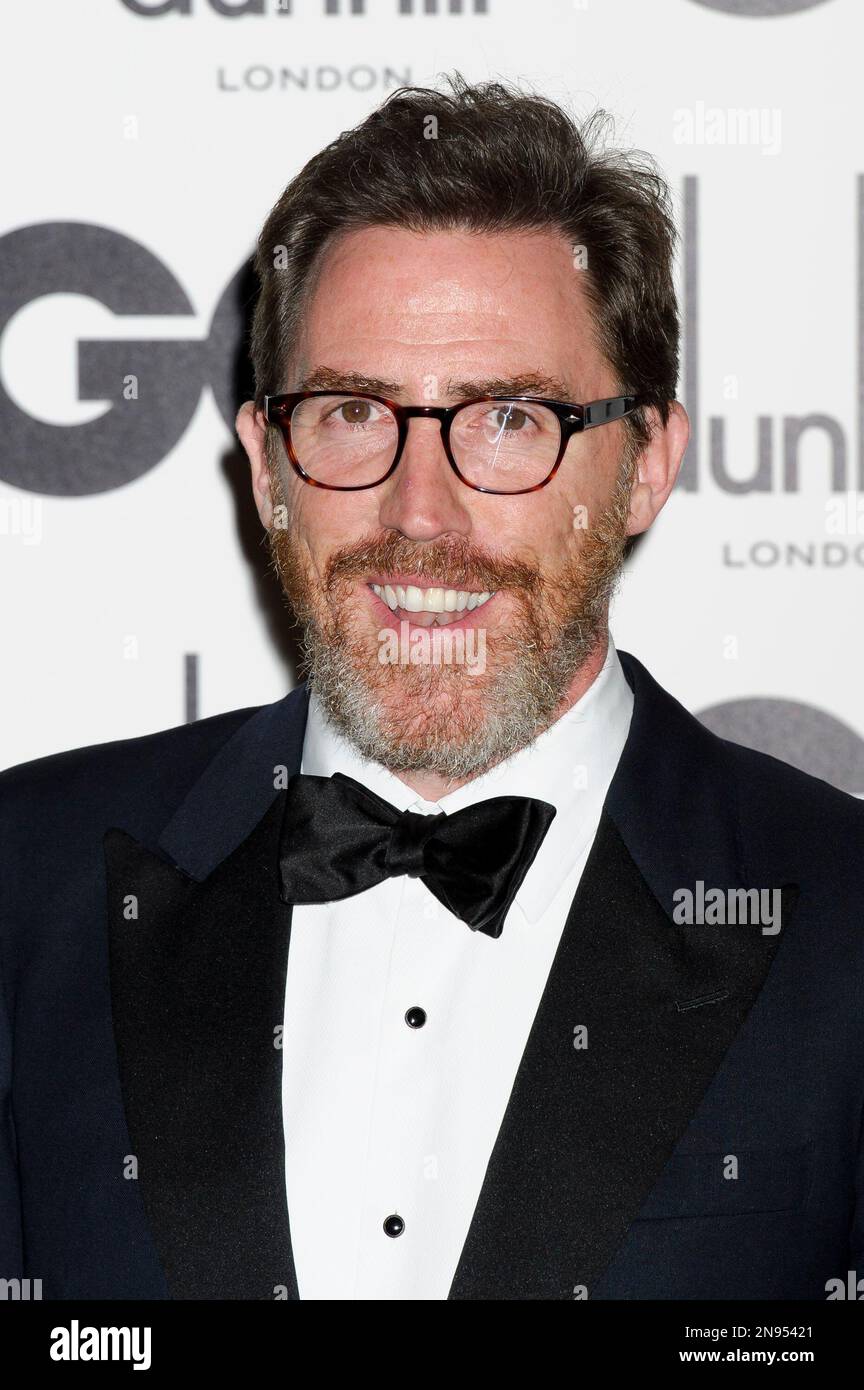 Rob Brydon arrives for the GQ Men of the Year Awards at a central ...