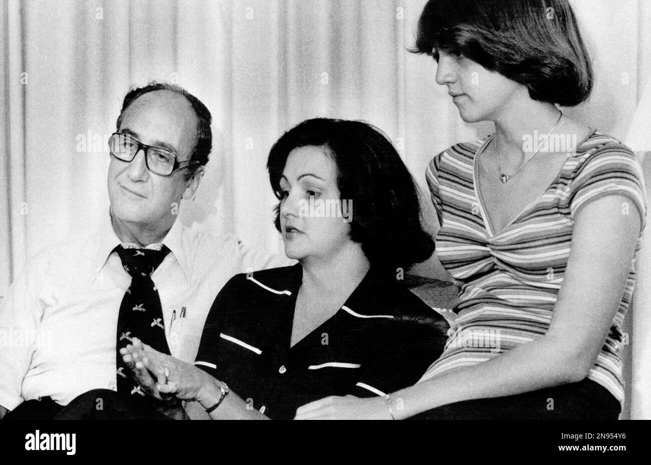 Dr. John Del Zio and his wife Doris and daughter Tammy, 15, are shown ...