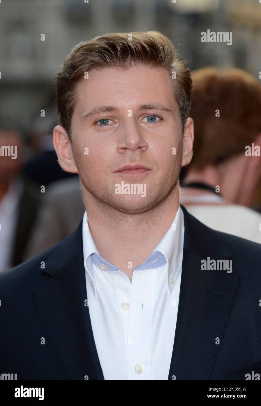 Allen leech poses at The Sweeney UK Premiere at Vue West End on Monday ...