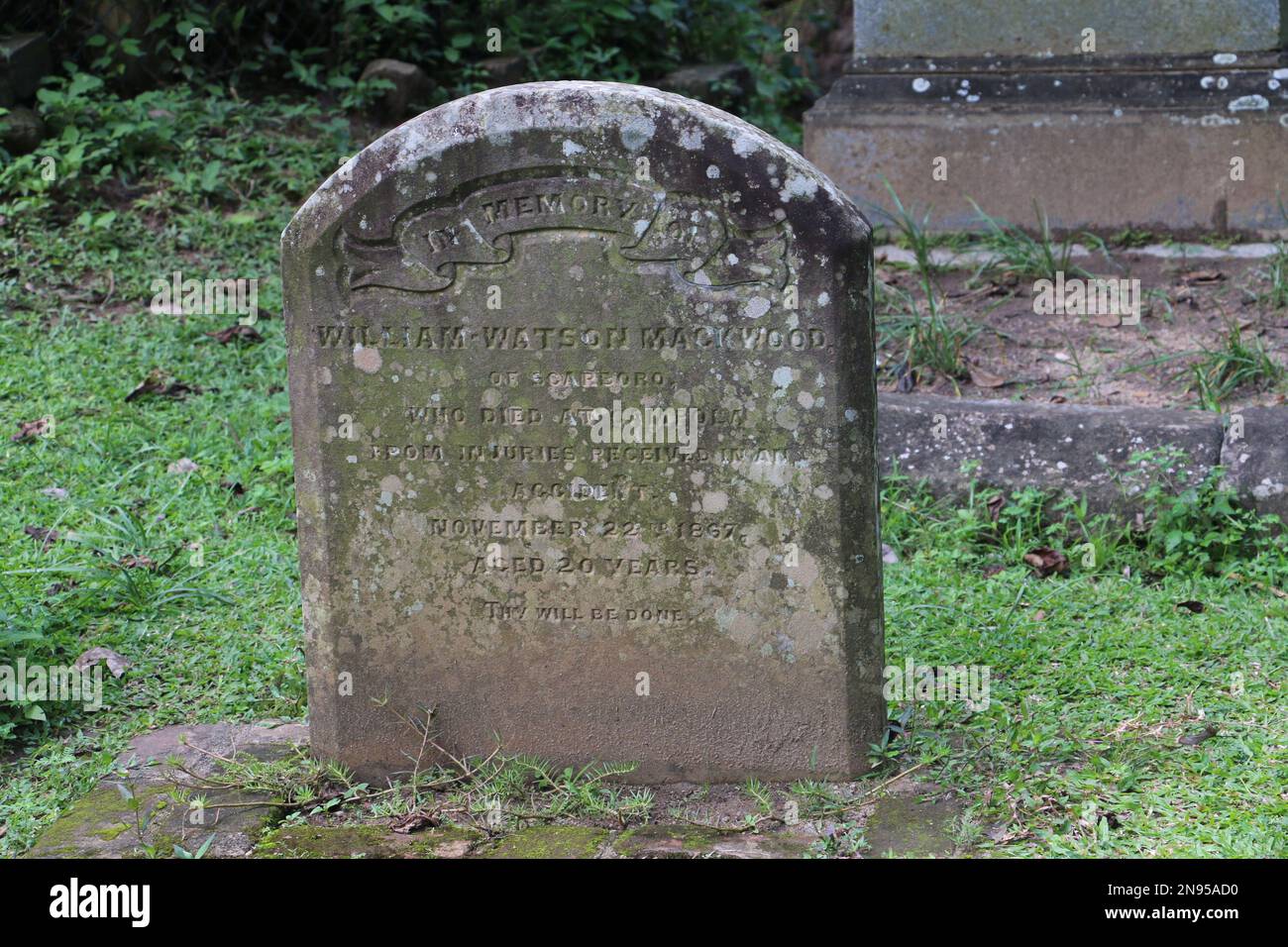 British Garrison Cemetery / Kandy Garrison Cemetery Stock Photo - Alamy