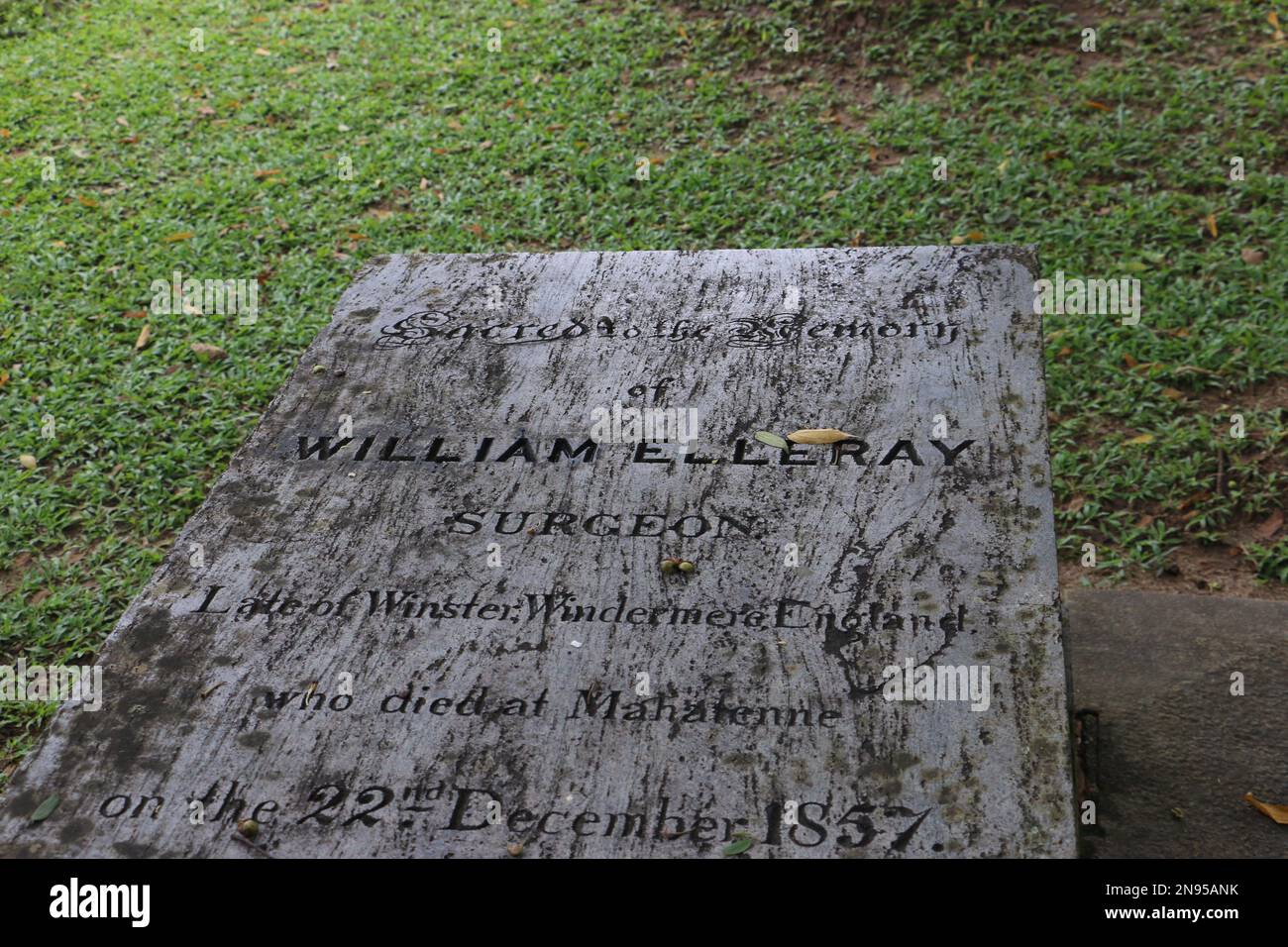British Garrison Cemetery / Kandy Garrison Cemetery Stock Photo - Alamy
