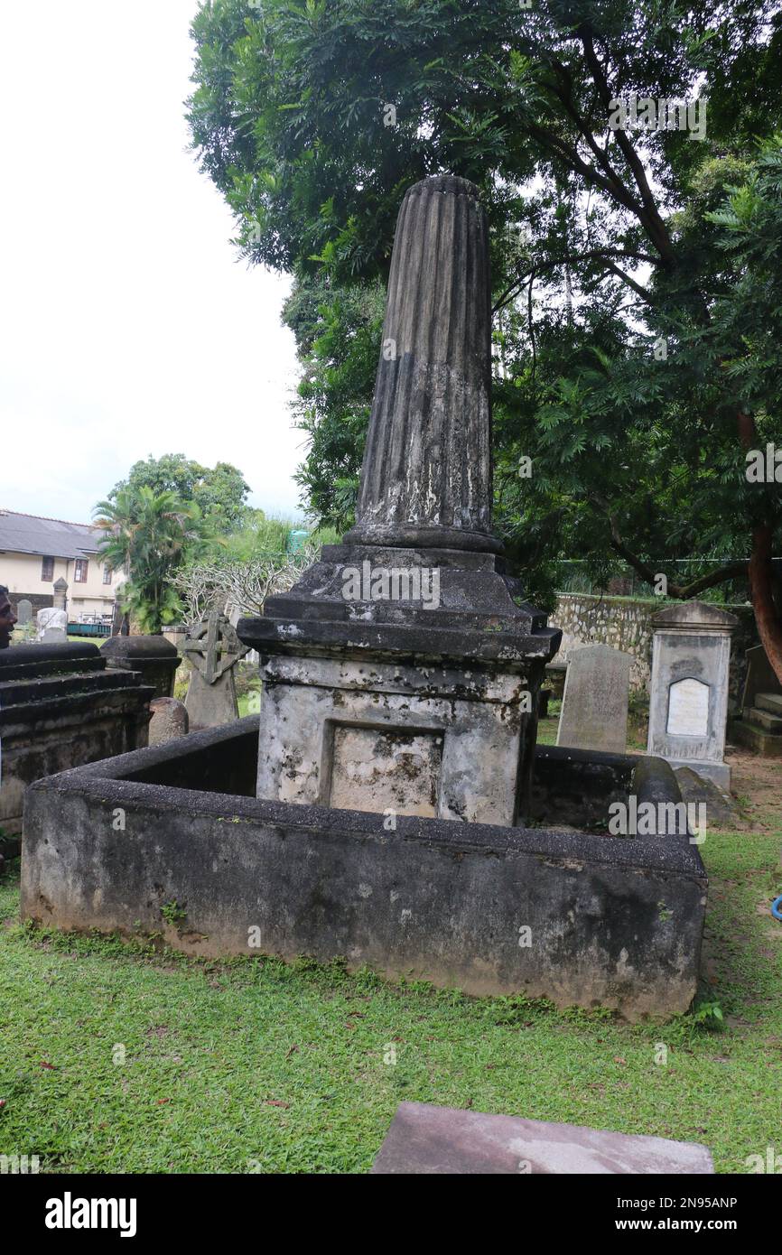 British Garrison Cemetery / Kandy Garrison Cemetery Stock Photo - Alamy