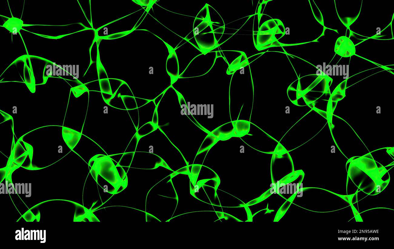 Caustics and reflected light on the water surface. 3d illustration sea ...