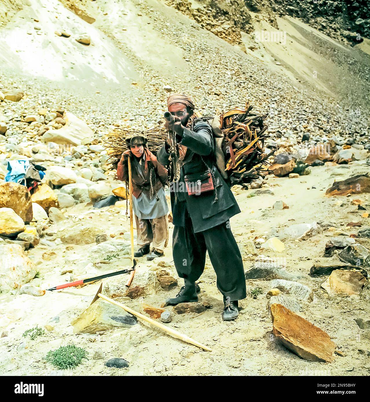 Hunza man with a rifle hi-res stock photography and images - Alamy