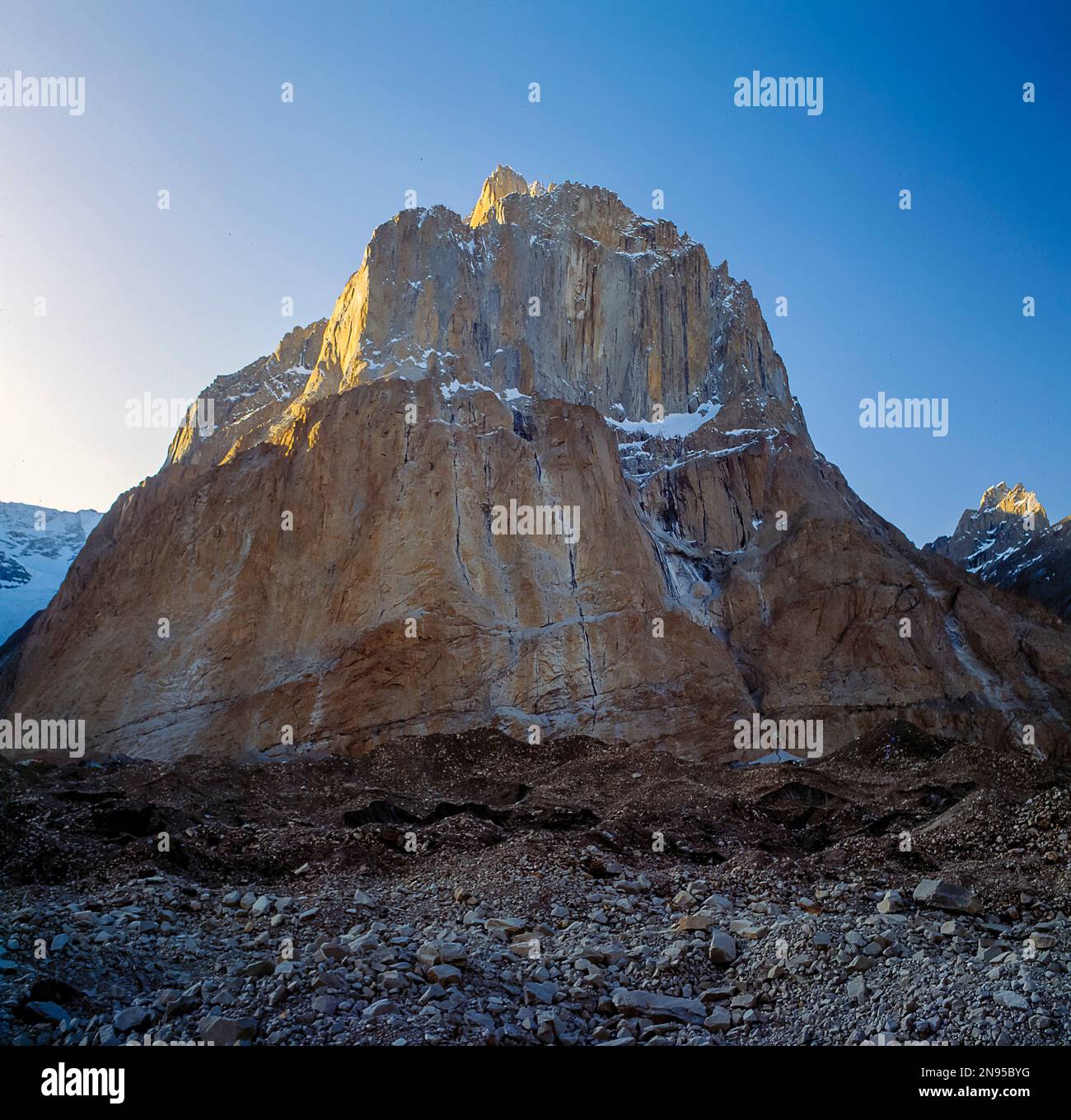 Baltoro glacier famous rocks hi-res stock photography and images - Alamy