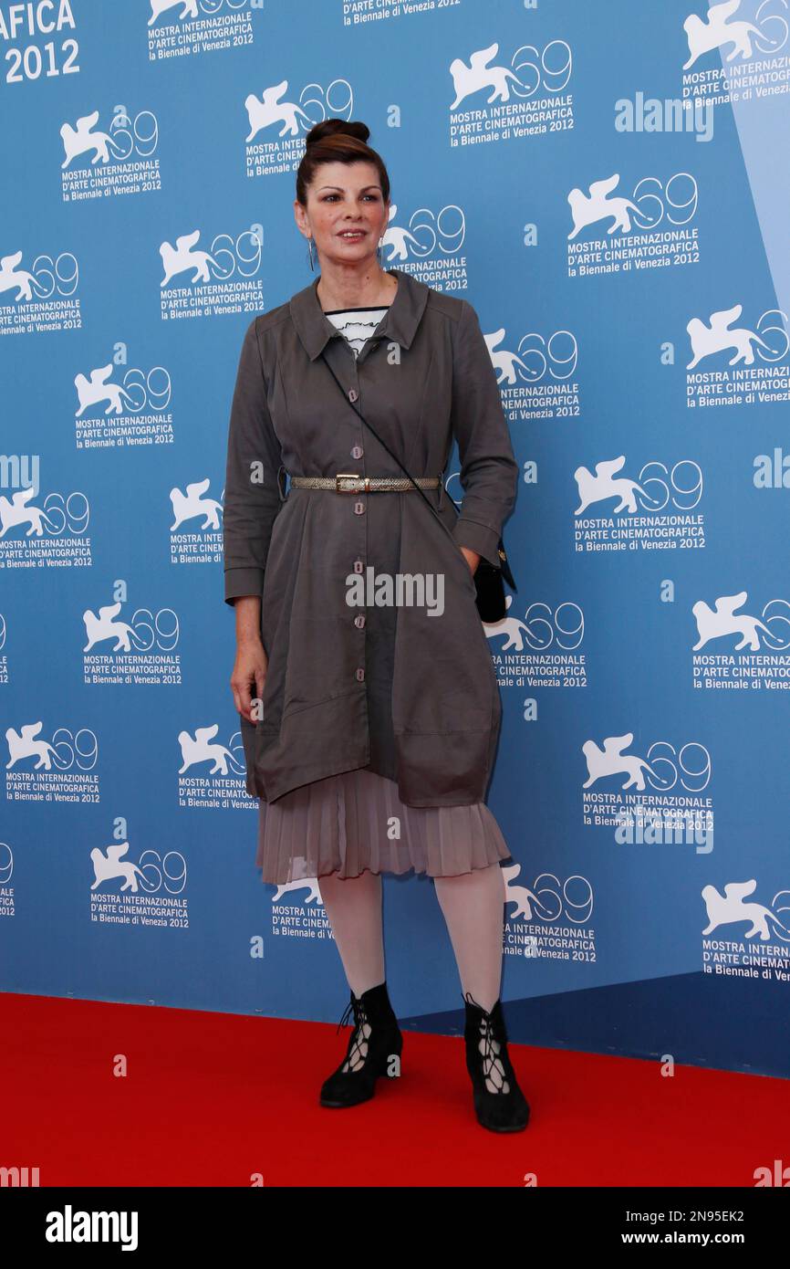 Actress Irit Sheleg poses for the photo call of the film 'Fill The Void ...