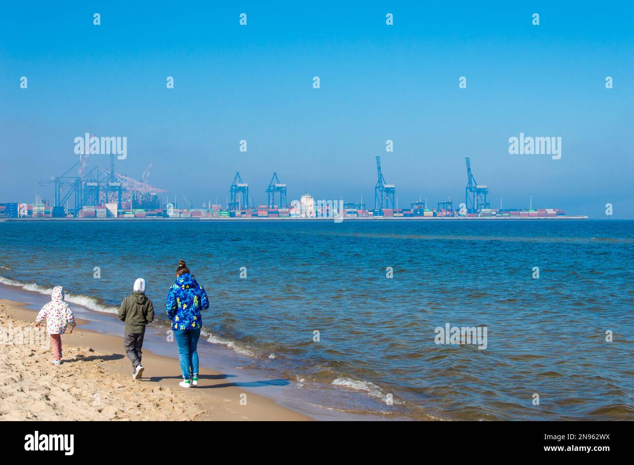 Gdansk beach hi-res stock photography and images - Alamy
