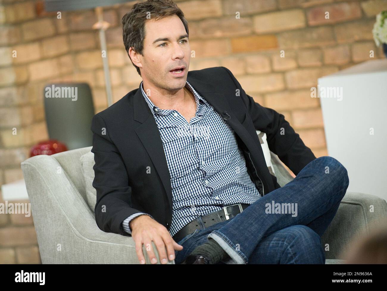 Actor Eric McCormack visits The Marilyn Denis Show at the CTV ...