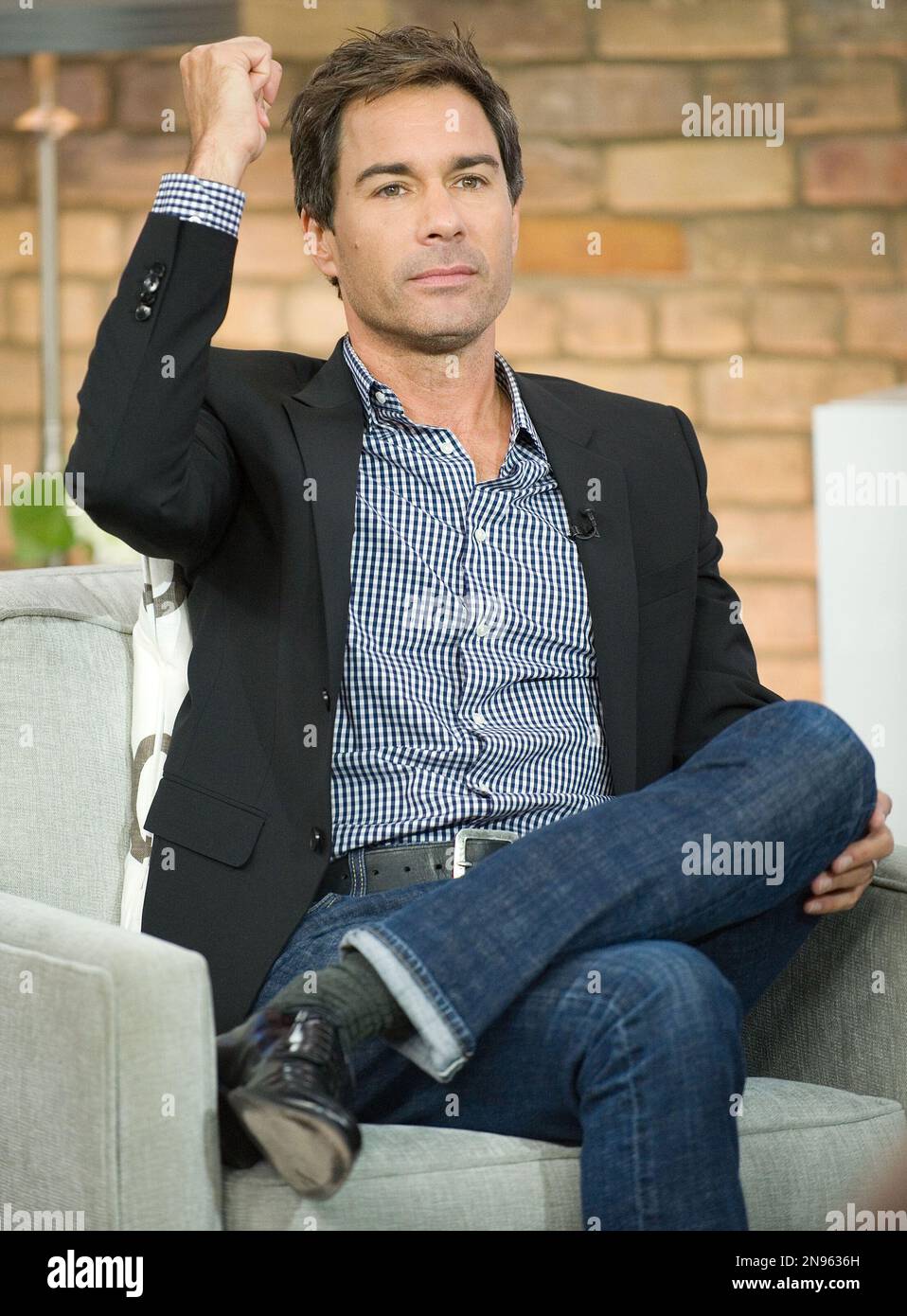 Actor Eric McCormack visits The Marilyn Denis Show at the CTV ...