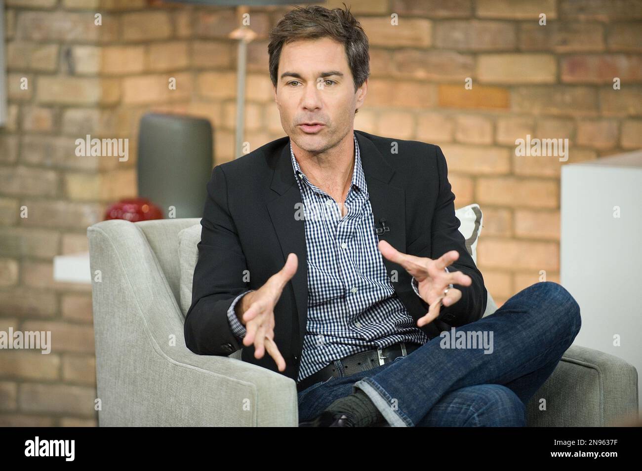 Actor Eric McCormack visits The Marilyn Denis Show at the CTV ...